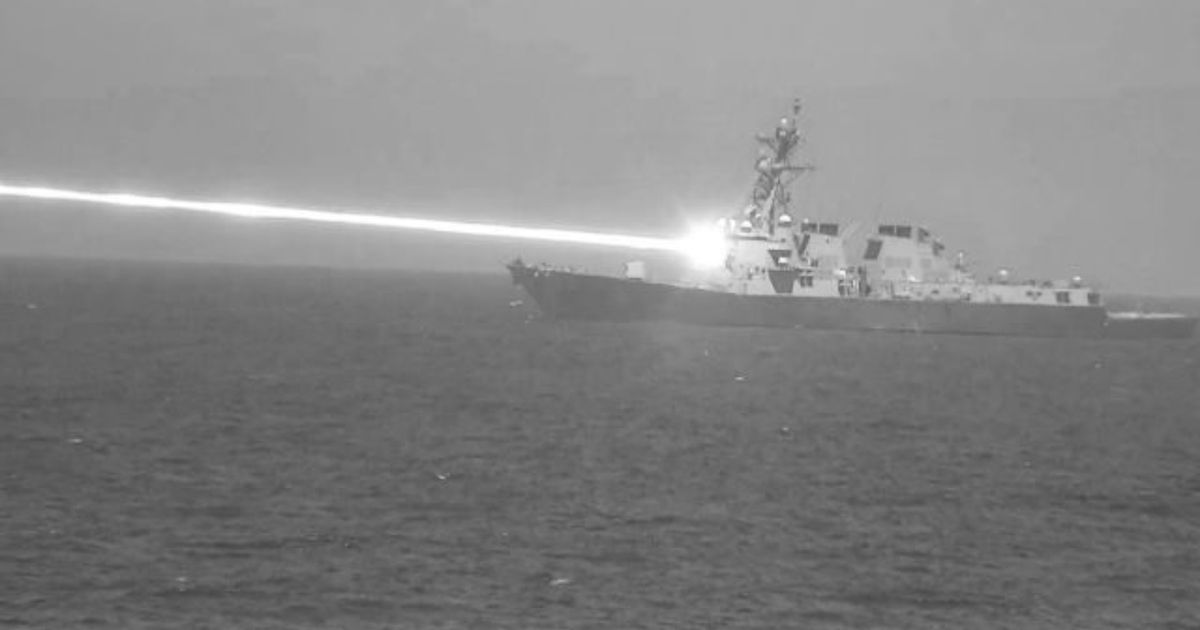 Navy's USS Preble debuts cutting-edge laser weapon HELIOS
