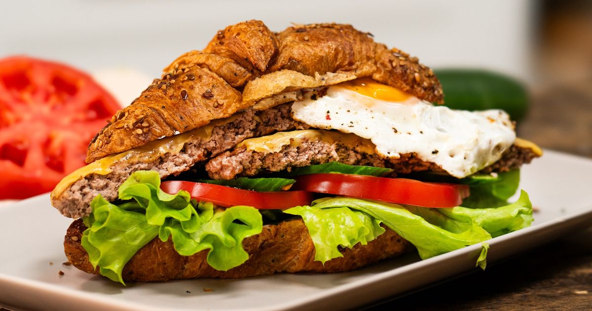 Croissant burger trend takes the culinary world by storm