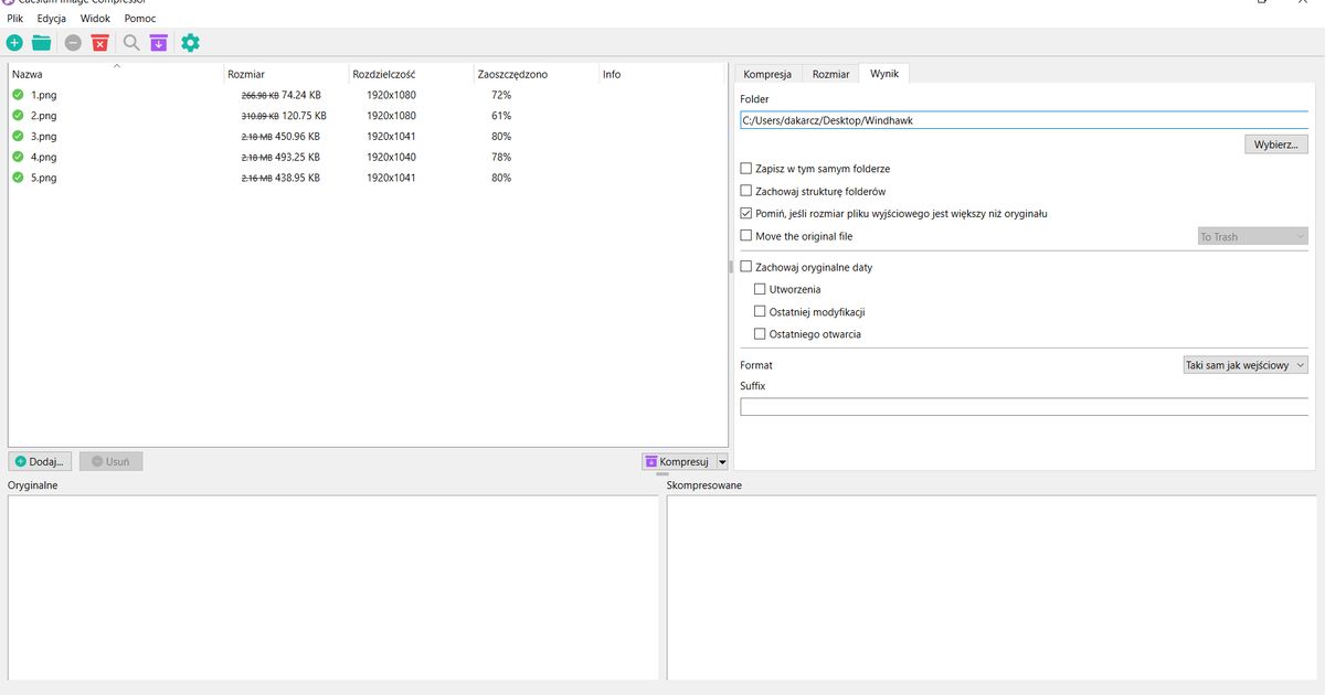 Caesium Image Compressor 2.8.4 - dobreprogramy