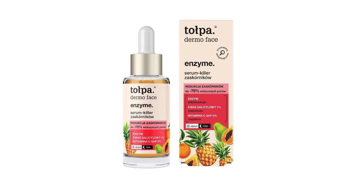 tołpa.® – dermo face enzyme. – serum – killer zaskórników