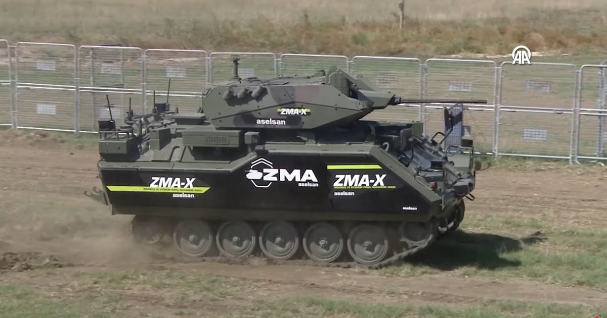 Turkish innovation: ZMA-X combat robot unveiled at teknofest