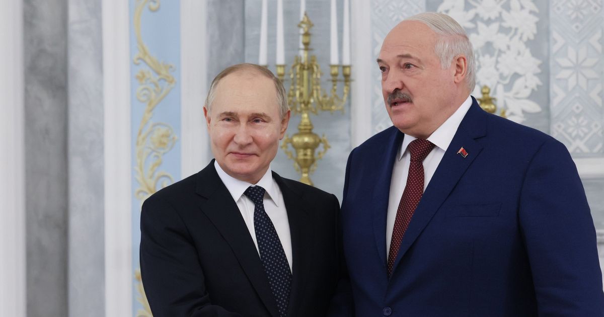 Putin and Lukashenko discuss nuclear power and resist sanctions