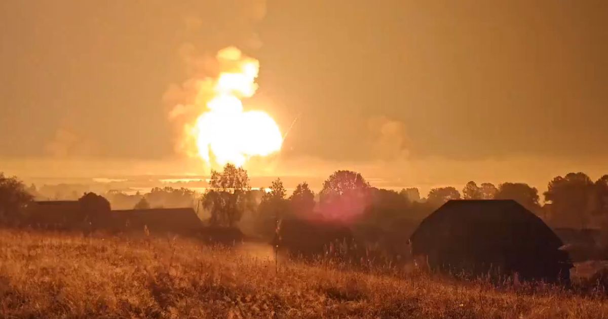 Erdbeben in Russland: Ukrainische Drohnen zerstören Munitionslager