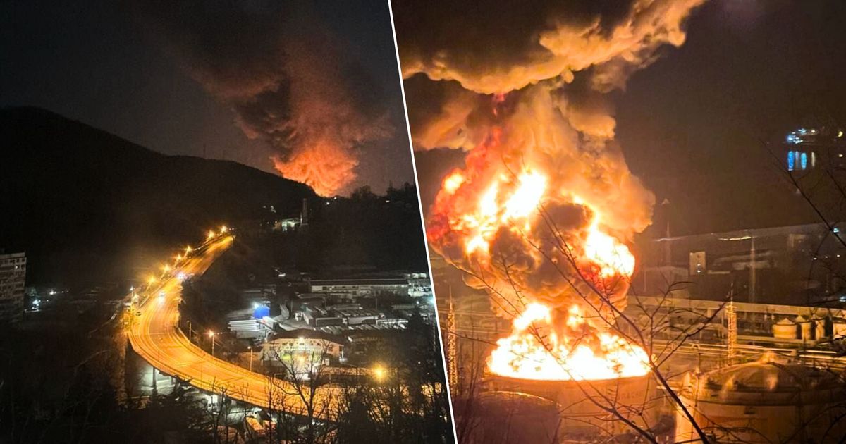 Drohnenangriff: Feuer in Rosneft-Raffinerie am Schwarzen Meer