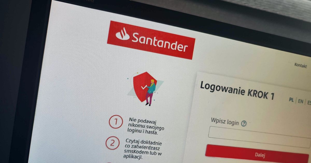 Podszywają się pod Santander Bank. Eksperci ostrzegają przed oszustami