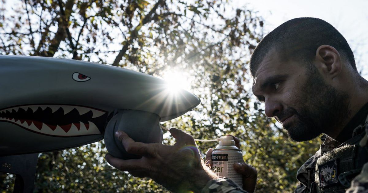 Ukrainian 'Shark' drone strikes fear into Russian forces ...