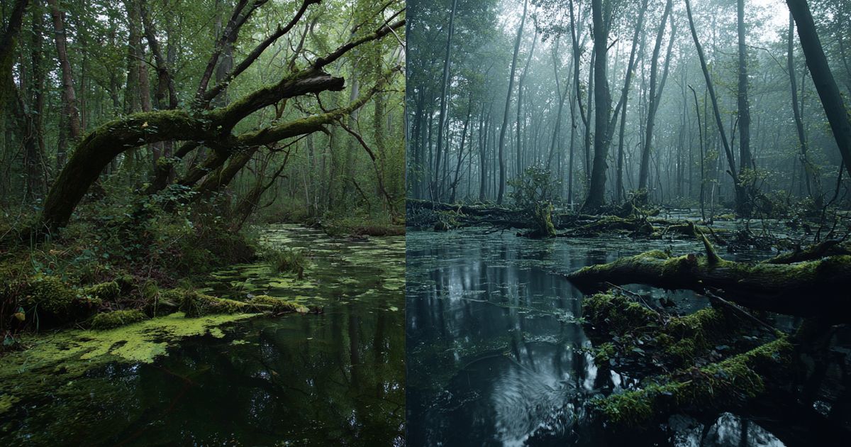 Amazon i OTOP ratują mokradła w Kampinosie. Projekt ma zatrzymać degradację i ocalić zagrożone ...