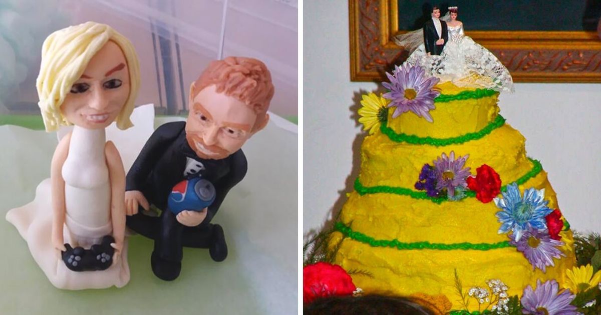 17 Wedding Cakes That Ruined The Entire Party. No wonder Bride & Groom ...