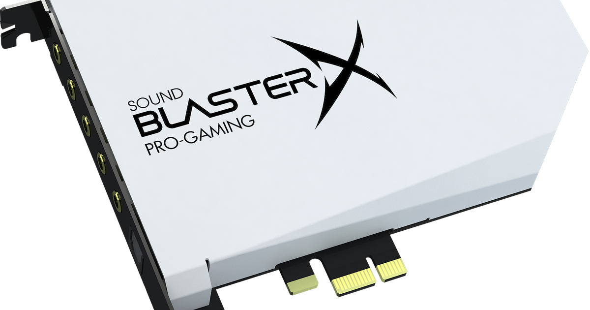 Creative Sound BlasterX AE-5 Plus Pure Edition. Takiej karty jeszcze ...