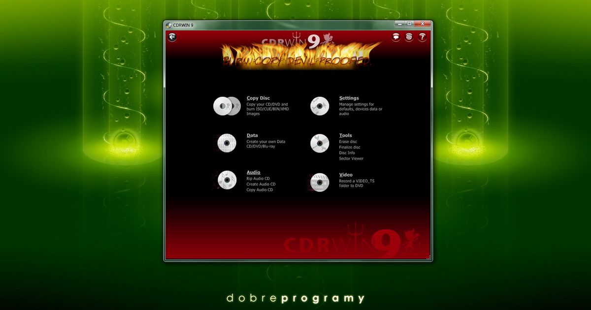 CDRWIN 10.0.14.106 - dobreprogramy