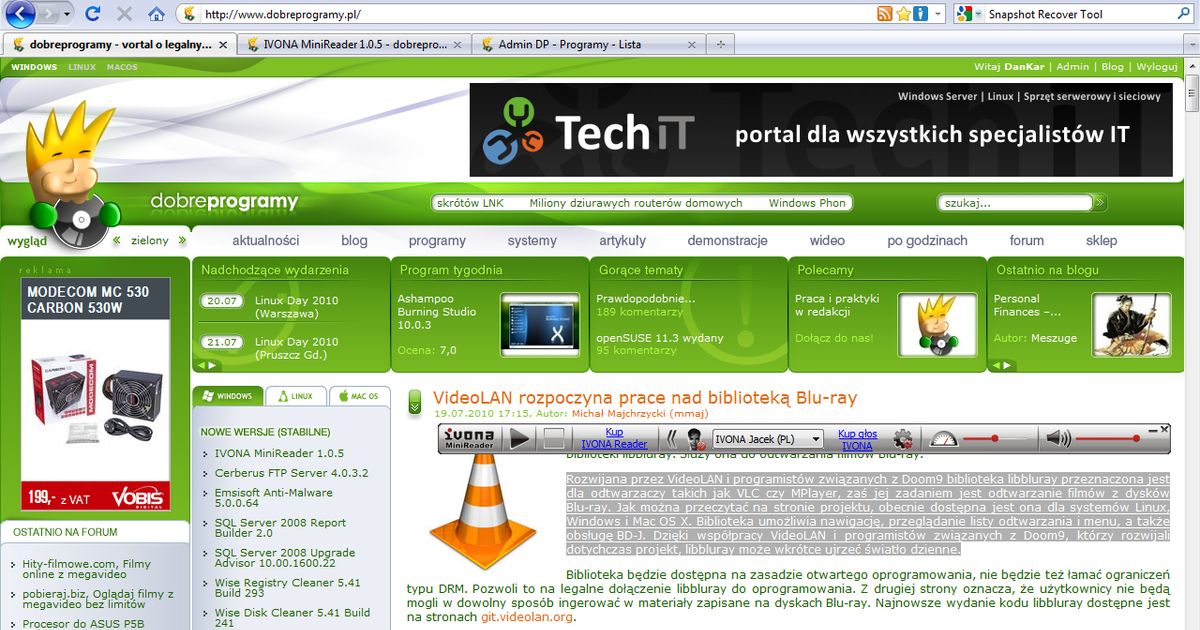 IVONA MiniReader 1.0.26 - dobreprogramy
