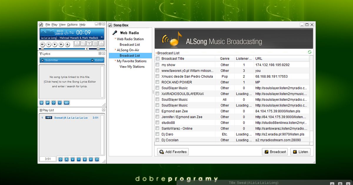 ALSong 2.71 - dobreprogramy