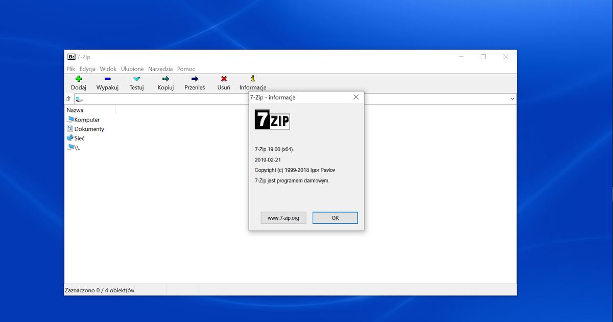 7-Zip 25.01 - dobreprogramy