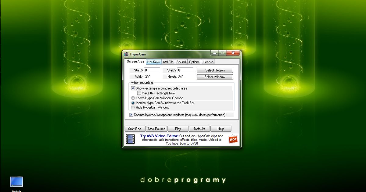 HyperCam 2.29.01 - dobreprogramy