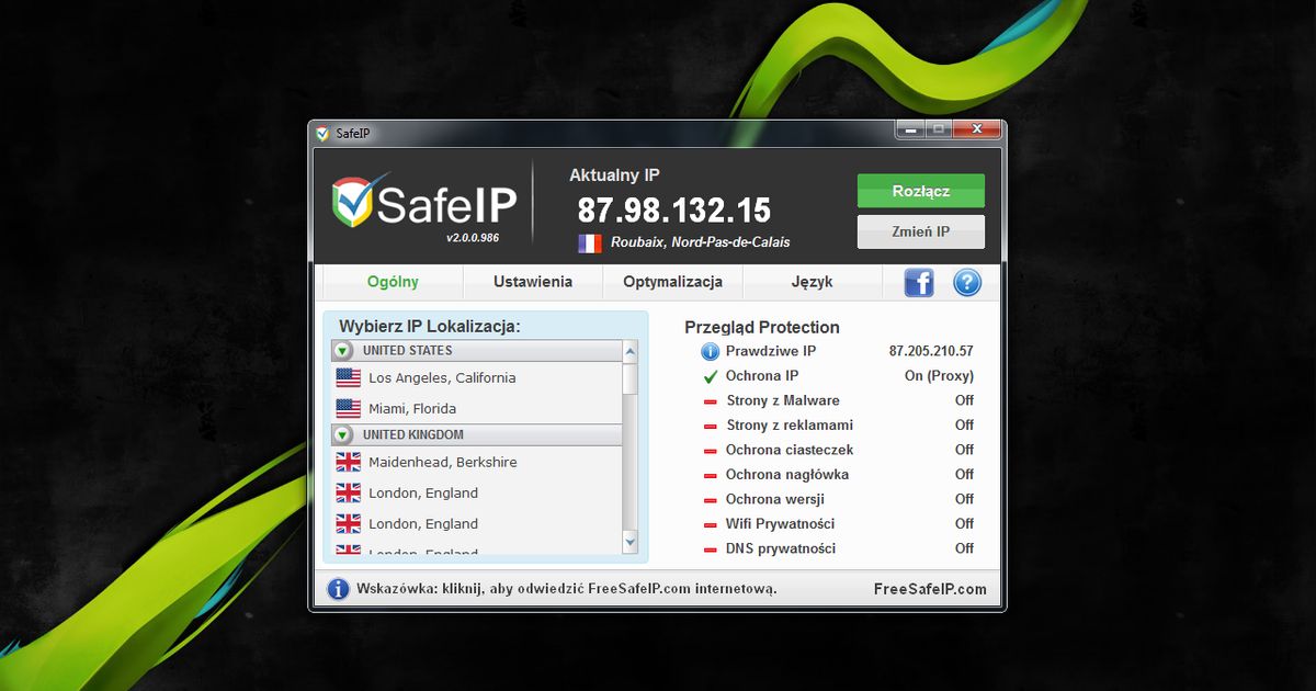 SafeIP 2.0.0.2616 - dobreprogramy
