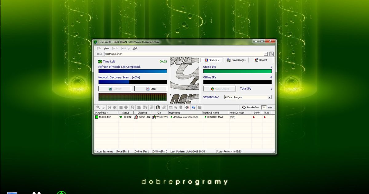 Look@LAN 2.50 build 35 - dobreprogramy