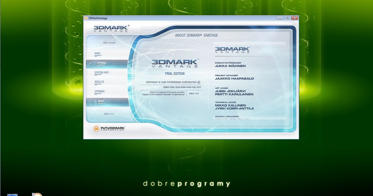 3DMark Vantage Basic 1.1.3 - dobreprogramy