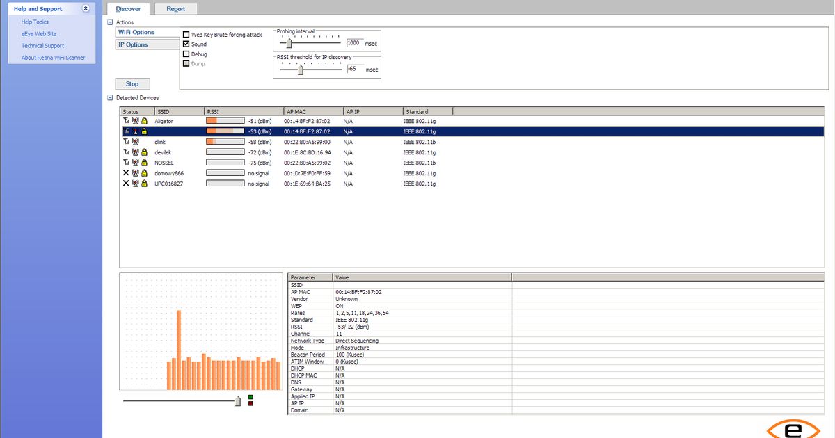 Retina WiFi Network Security Scanner 1.0.3.40 - dobreprogramy