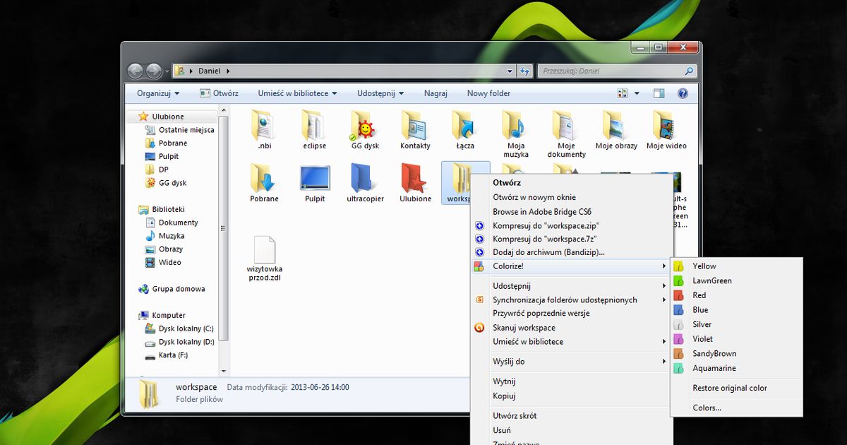 Folder Colorizer 2 2.4.3.0 - dobreprogramy