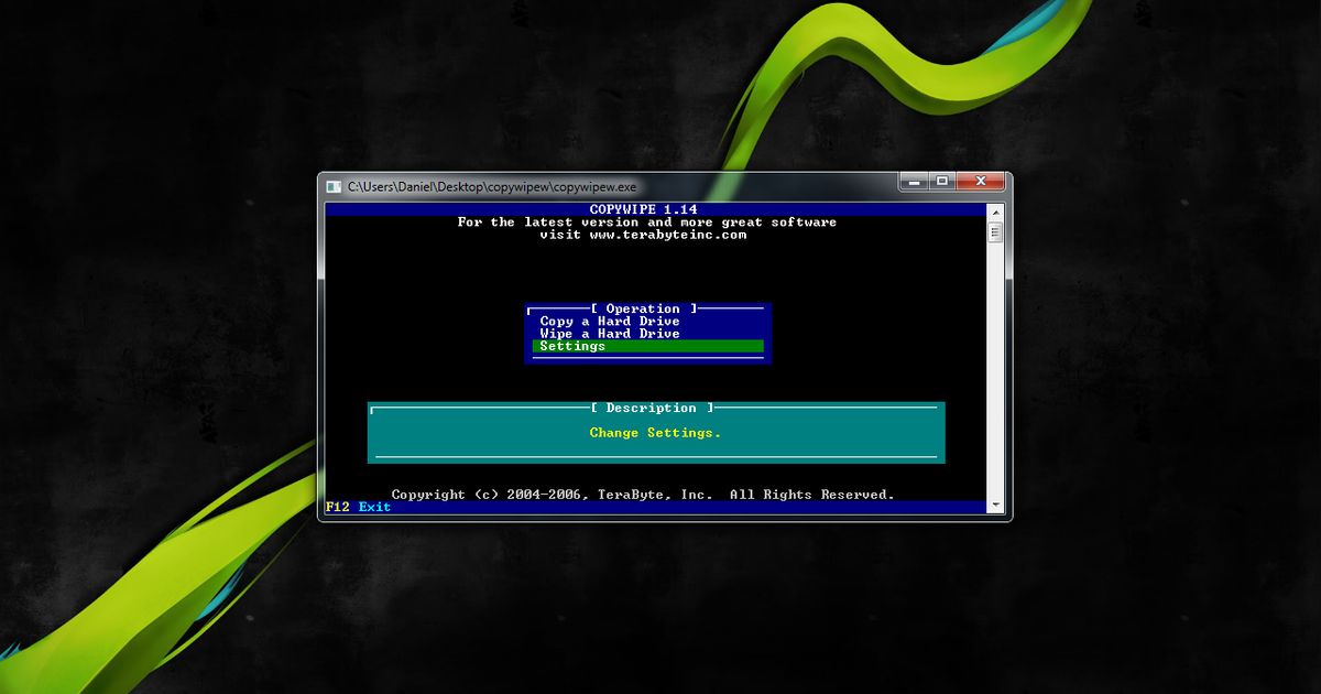 CopyWipe 1.14 - dobreprogramy