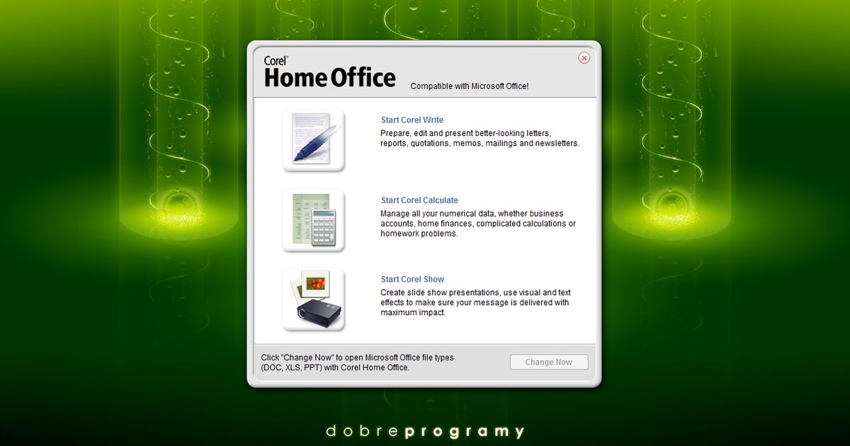 Corel Home Office 5.0.89 - dobreprogramy