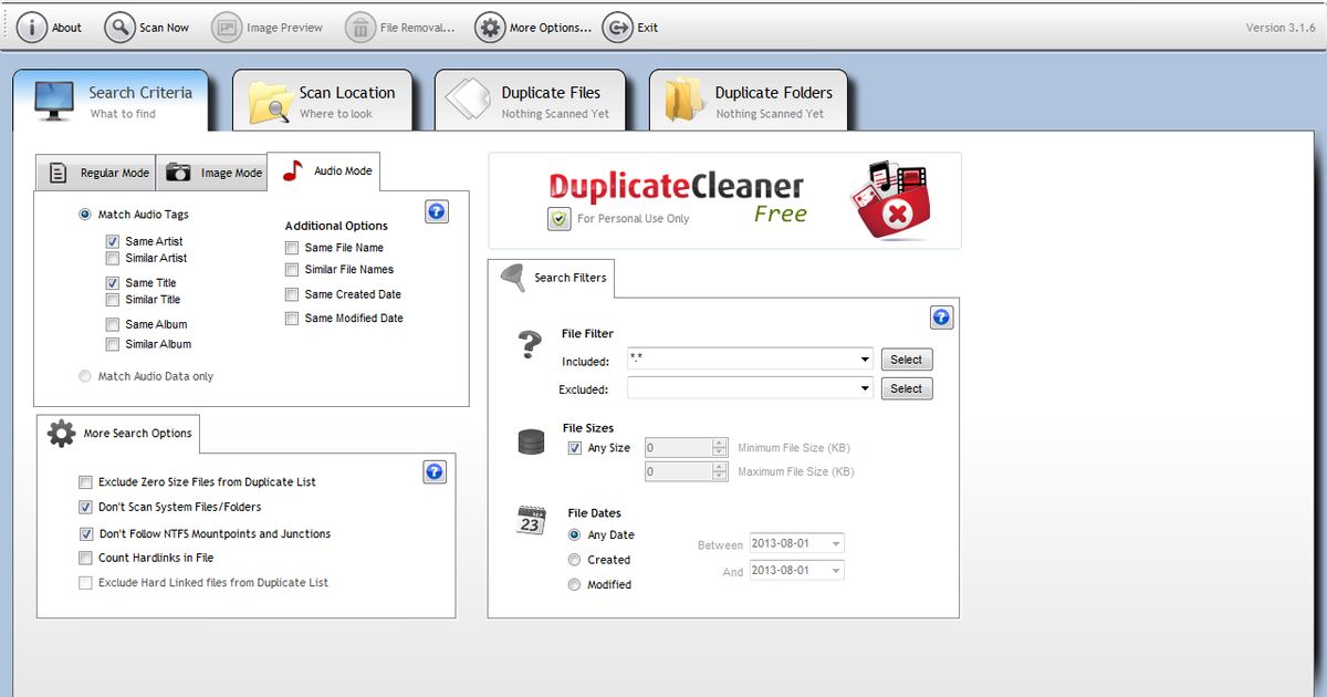 Duplicate Cleaner Free 5.17.2 - dobreprogramy