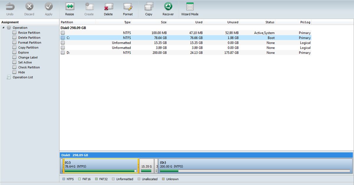 Wondershare Disk Manager Free 1.0.0 - dobreprogramy