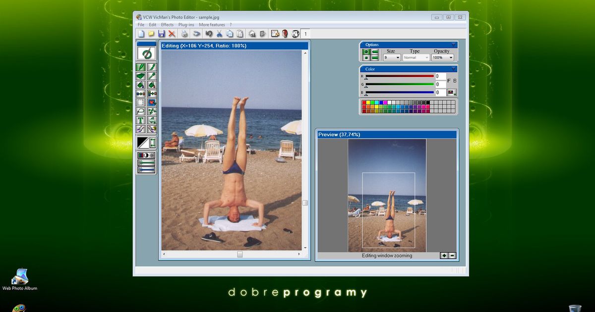 VCW VicMan's Photo Editor 8.1 - dobreprogramy