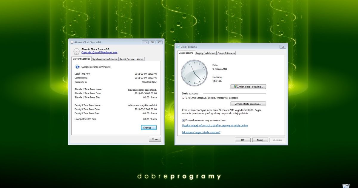 Atomic Clock Sync 3.5 - dobreprogramy