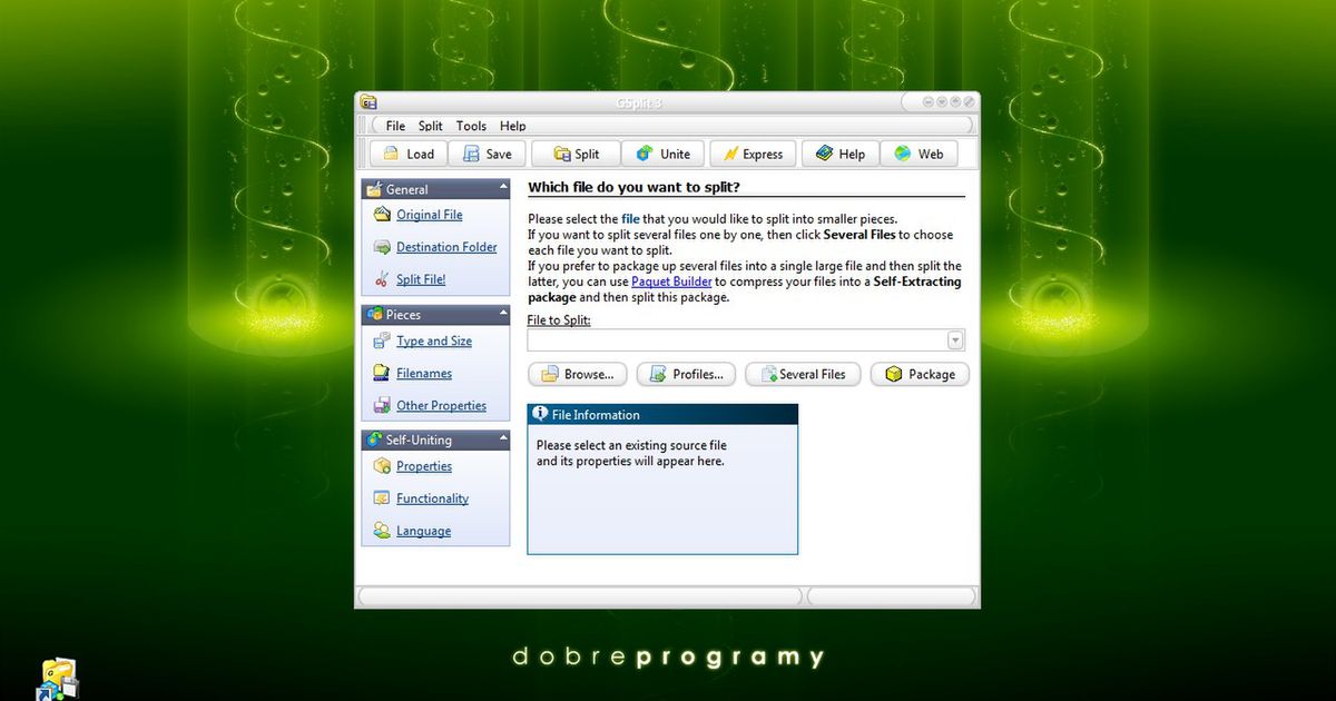 GSplit 3.0.1 - dobreprogramy