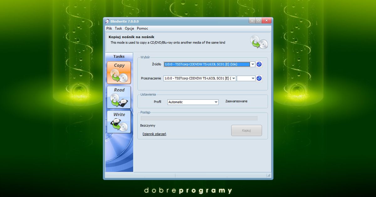 BlindWrite 7.0.0.0 - dobreprogramy
