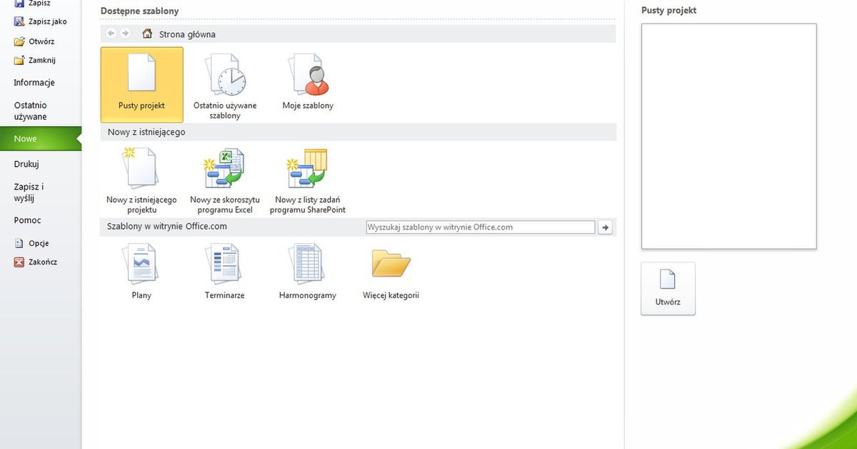 Microsoft Office Project Professional 2010 - dobreprogramy