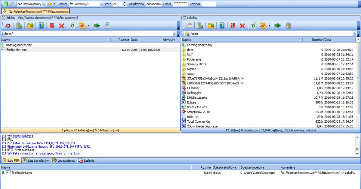 FTP Rush 3.5.4 - dobreprogramy