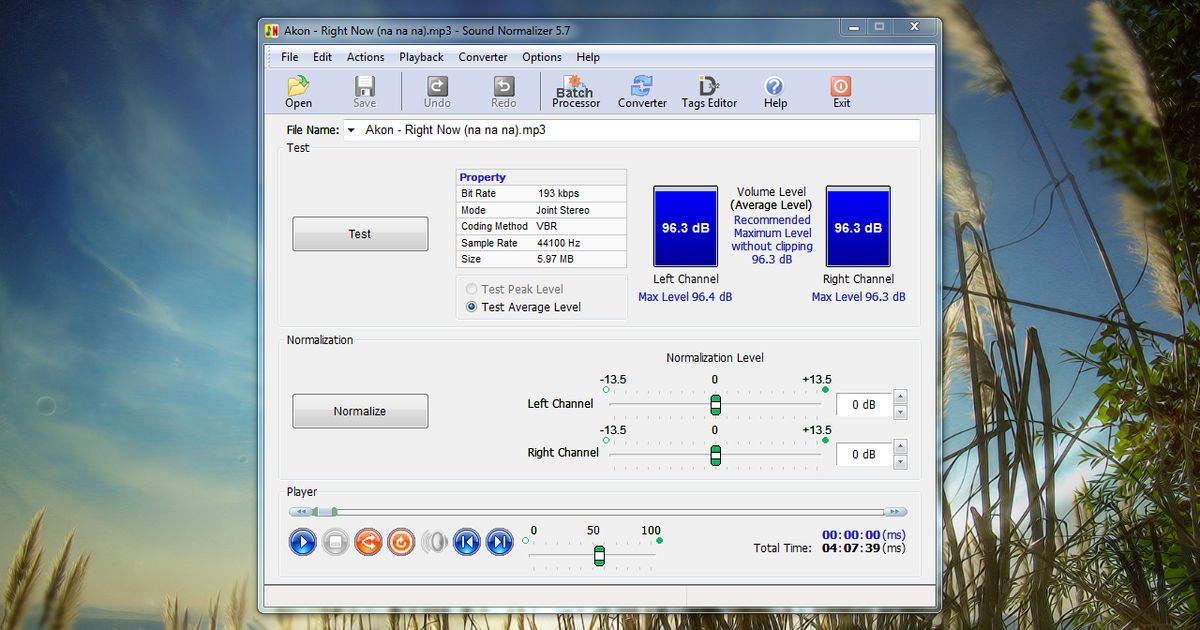 Sound Normalizer 8.8 - dobreprogramy
