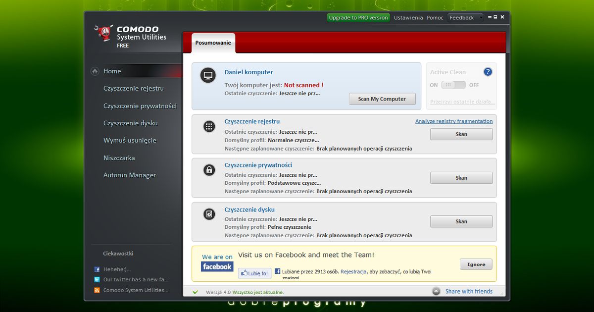 Comodo System Utilities Free 4.0.226743.26 - dobreprogramy