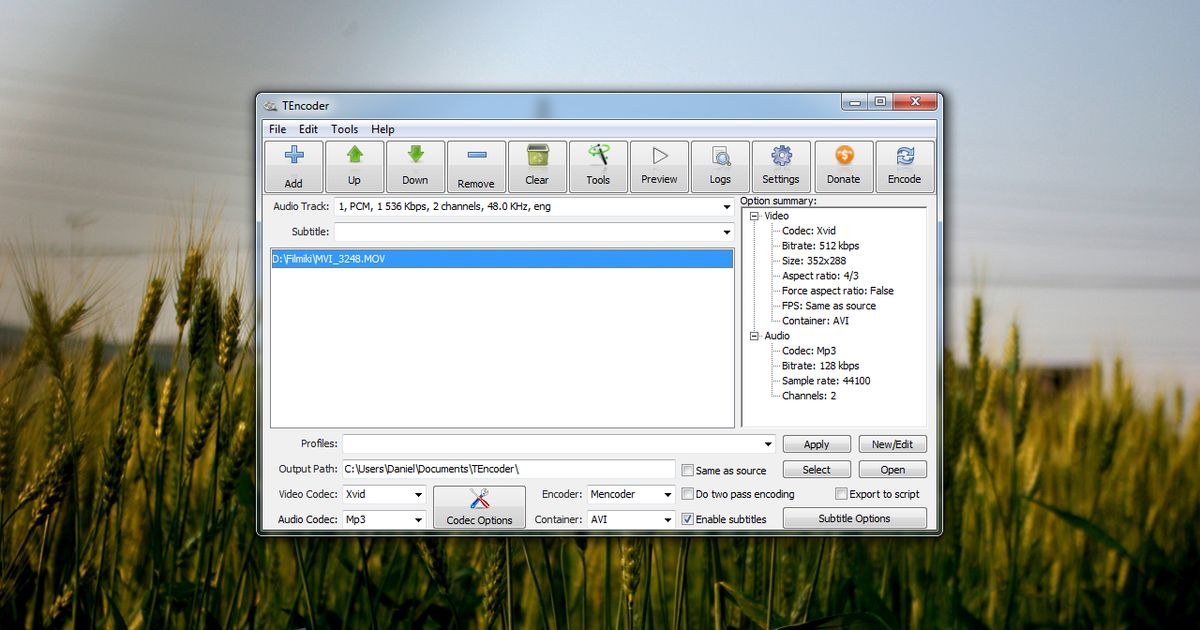TEncoder 4.5.10 - dobreprogramy