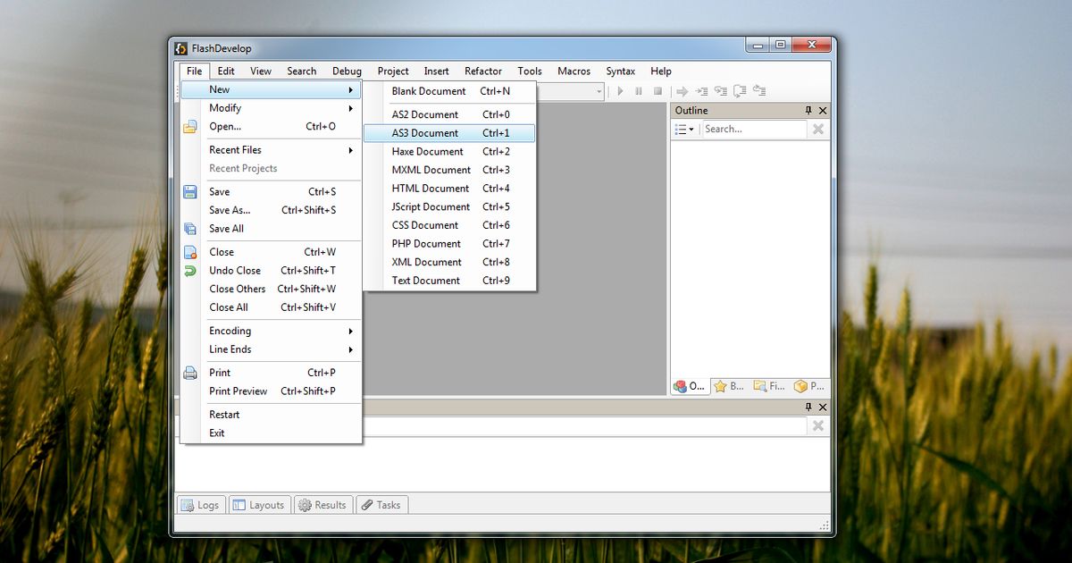 FlashDevelop 5.3.3 - dobreprogramy