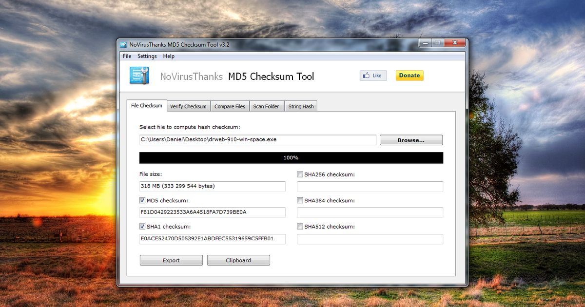 MD5 Checksum Tool 4.3 - dobreprogramy