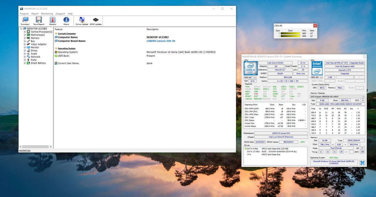 HWiNFO32 8.34 - dobreprogramy