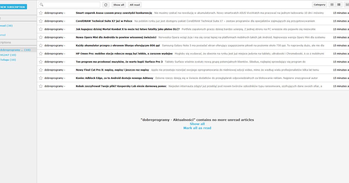 Sismics Reader 1.5 - dobreprogramy