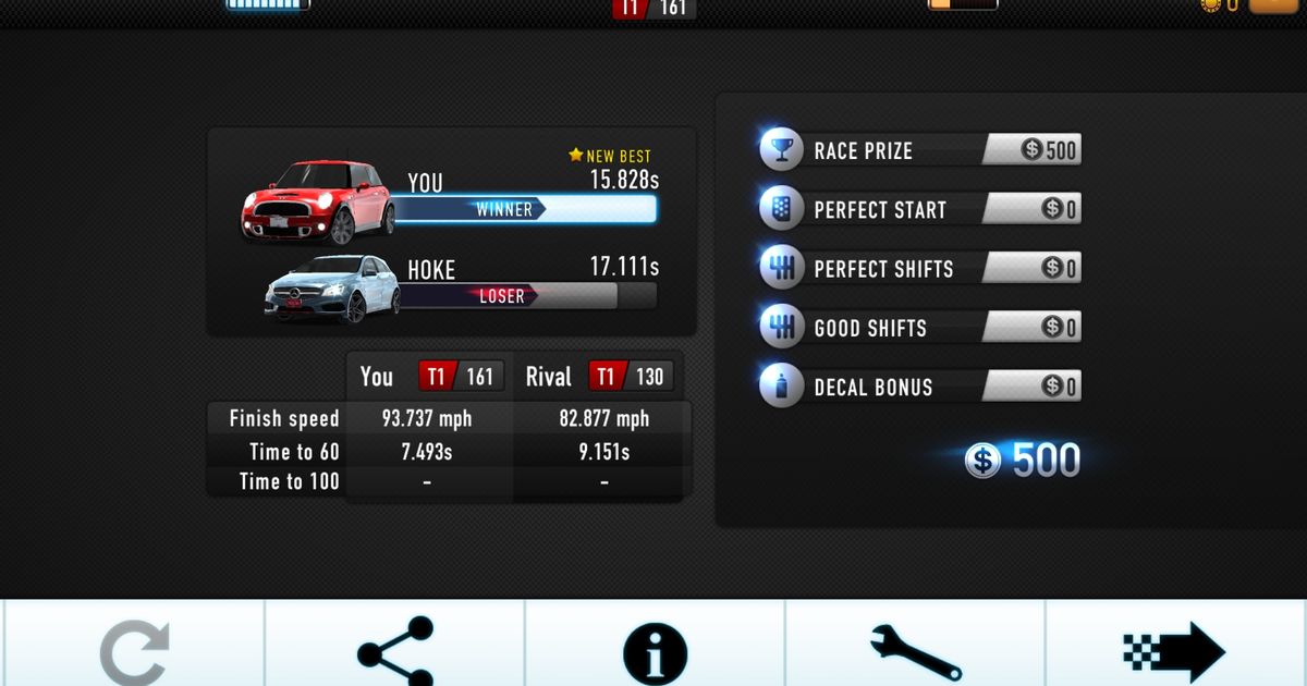CSR Racing 5.1.4 (iOS) - dobreprogramy