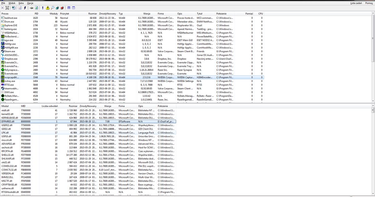 EF Process Manager 25.02 - dobreprogramy