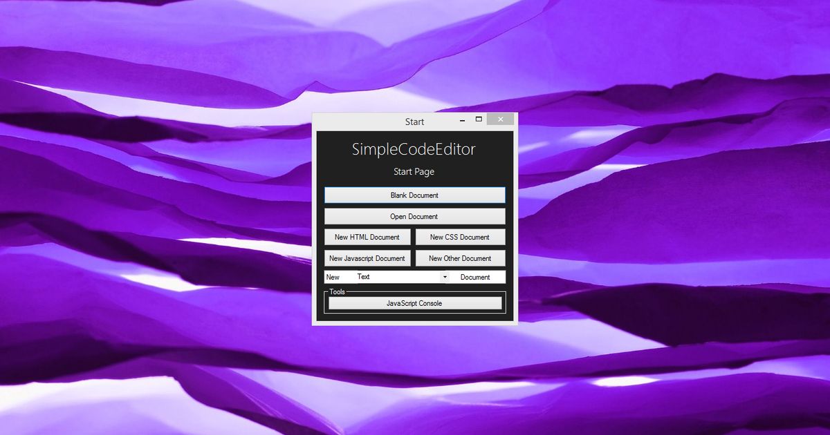 Simple Code Editor 2.01 - dobreprogramy