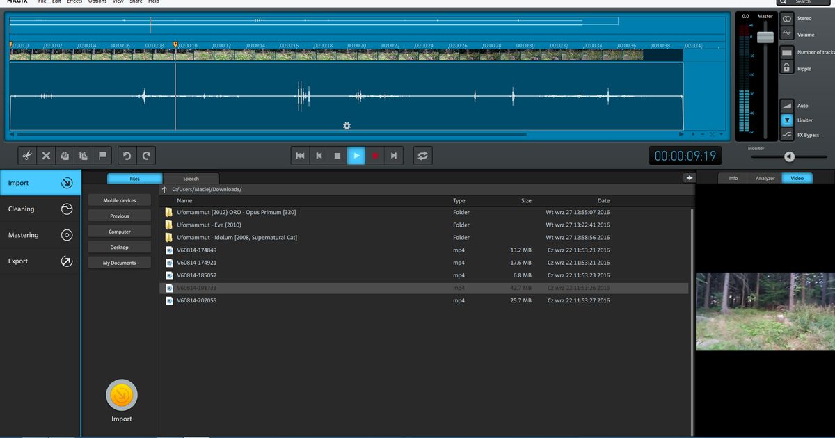 MAGIX Video Sound Cleaning Lab 22.0.1.22 - dobreprogramy
