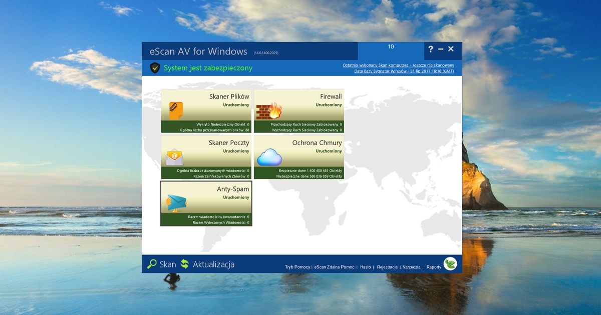 eScan Anti-Virus 14.0.1400.2228 - dobreprogramy