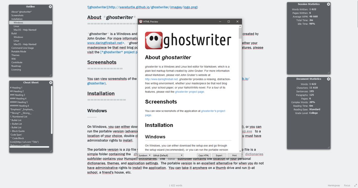GhostWriter 2.1.4 - dobreprogramy