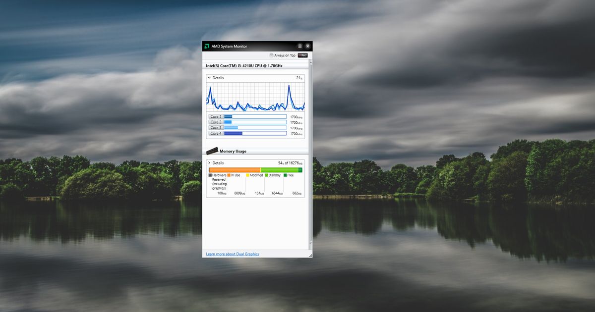 AMD System Monitor 1.0.0.9 - dobreprogramy