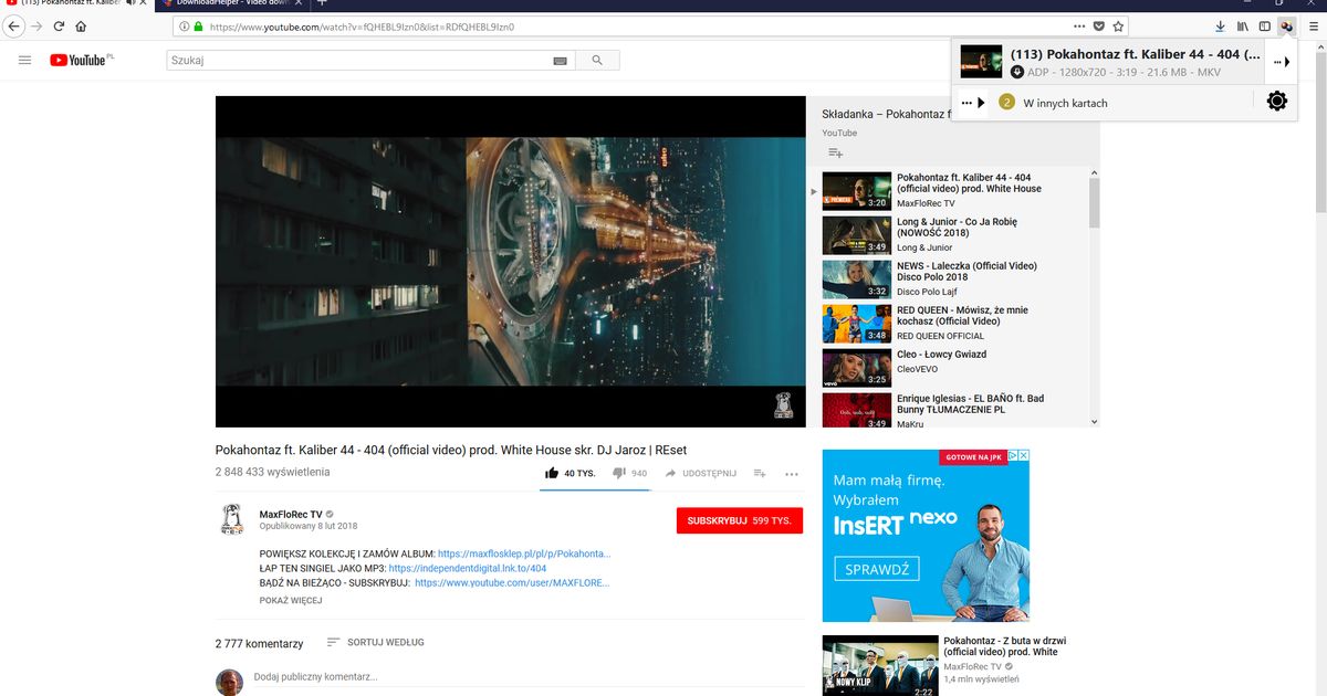 Video DownloadHelper 7.3.6 - dobreprogramy