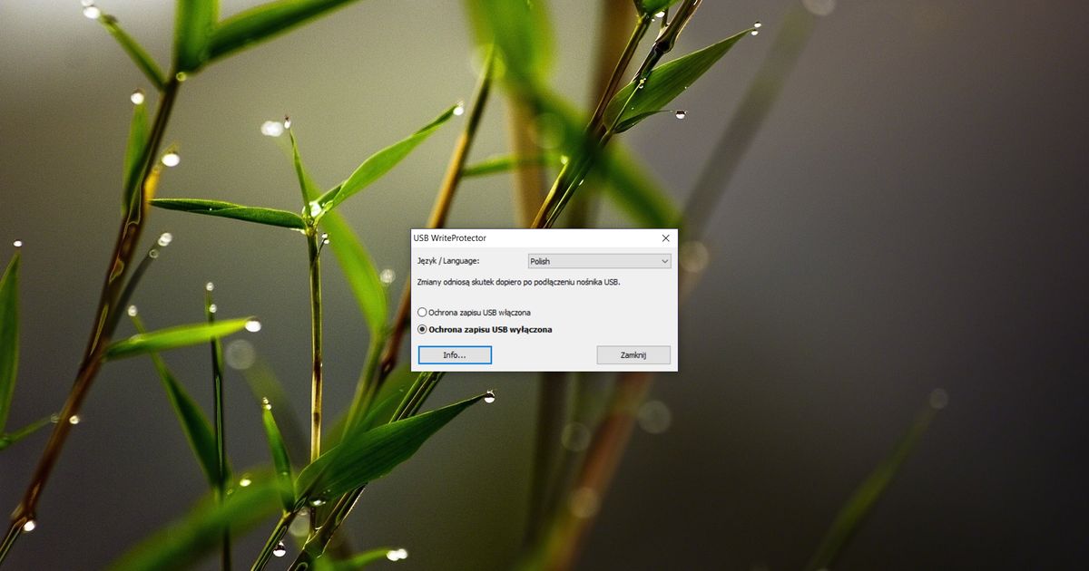 USB WriteProtector 1.2 - dobreprogramy