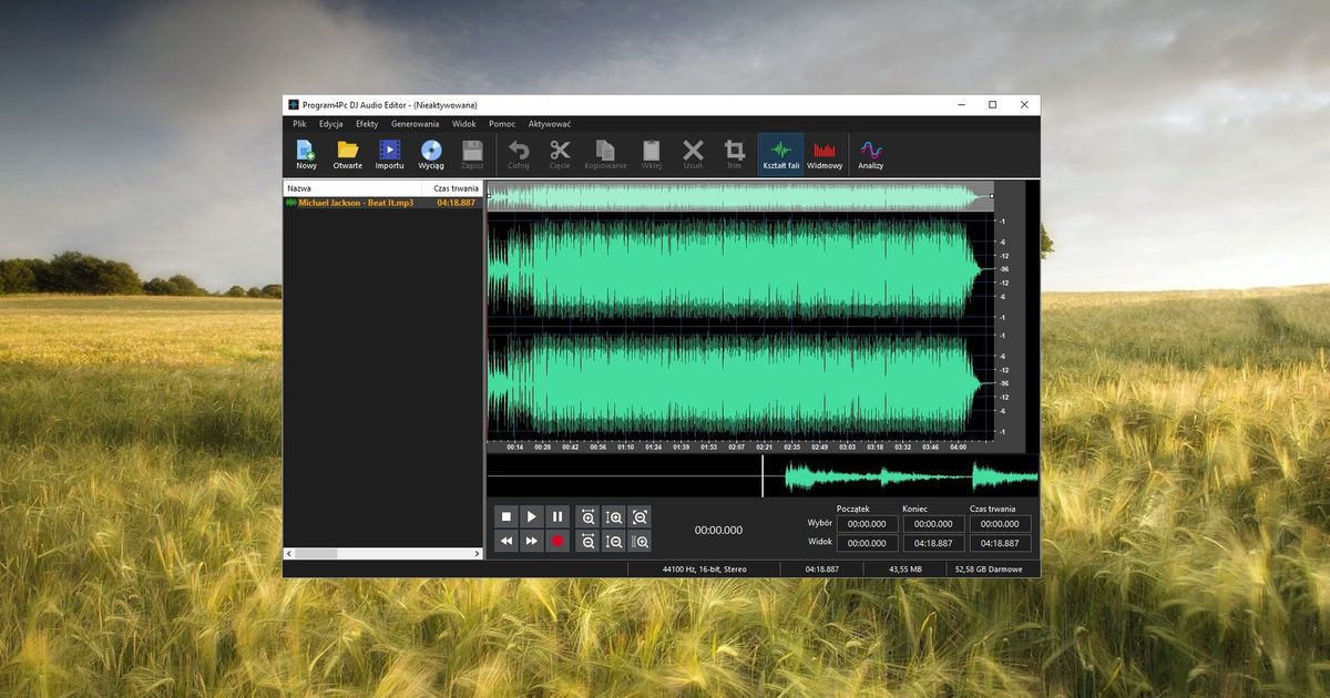 DJ Audio Editor 9.1 - dobreprogramy